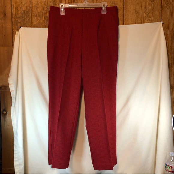 Sag Harbor | Pants & Jumpsuits | Sag Harbor Redblack Marled Elastic ...